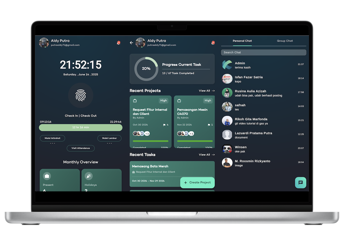 Kolabo: Atur Perusahaan Di 1 Aplikasi (HRM, Akunting & Kolaborasi)