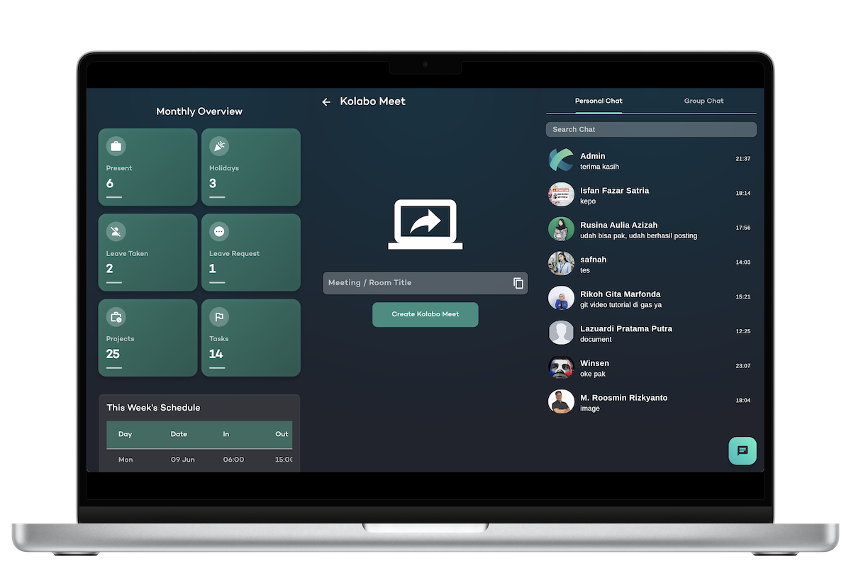Kolabo: Atur Perusahaan Di 1 Aplikasi (HRM, Akunting & Kolaborasi)